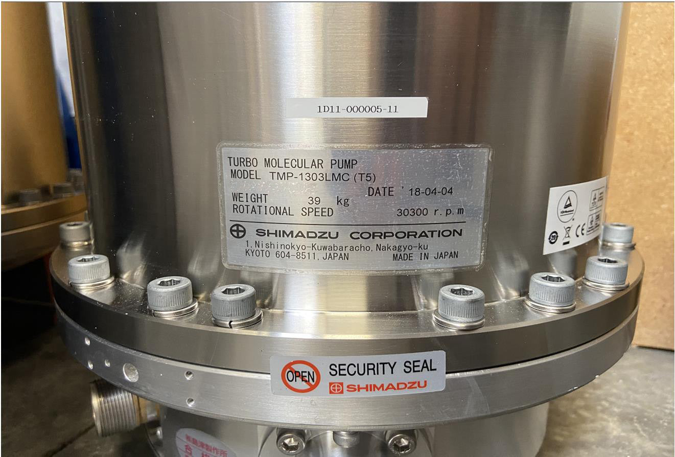 Shimadzu TMP 1303 LMC Turbomolecular Pump – Bridge Tronic Global
