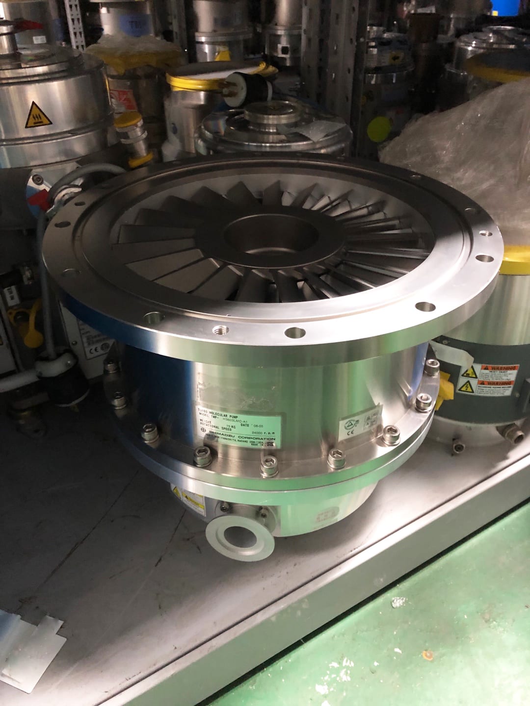 Shimadzu TMP H 3603 LMC A 1 Turbo Pump – Bridge Tronic Global