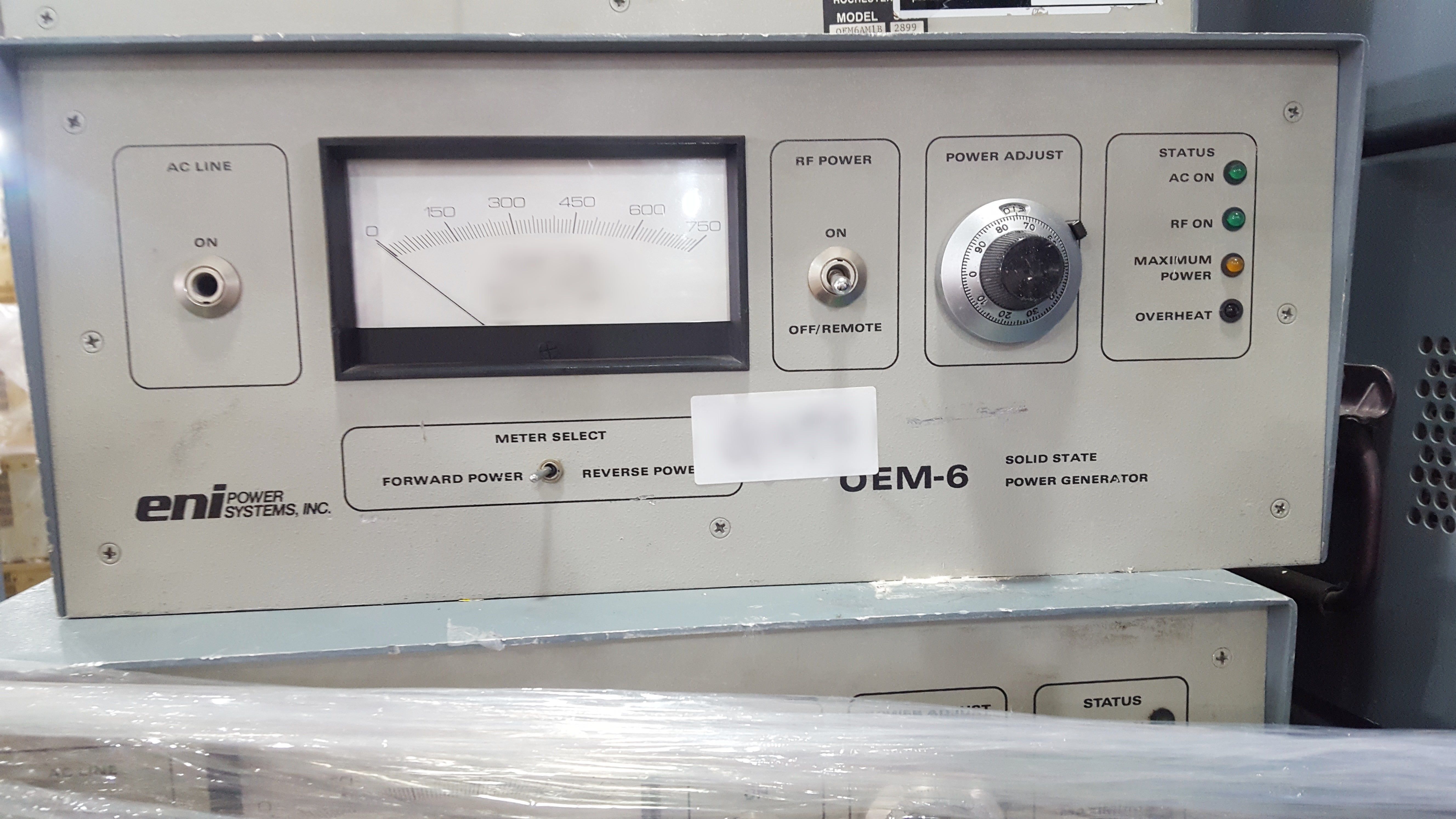 ENI OEM 6 RF Power Supply – Bridge Tronic Global