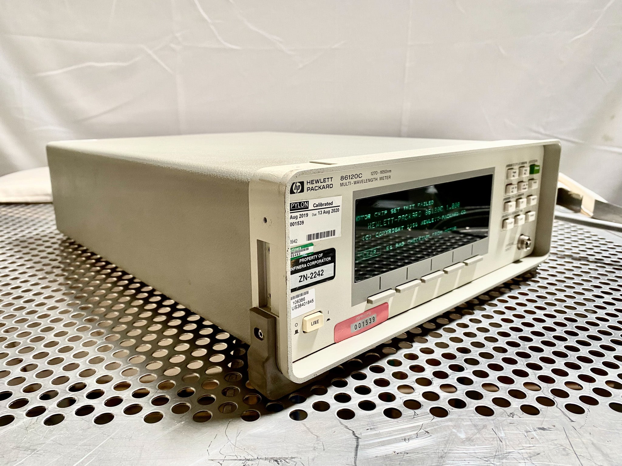 Agilent 86120 C Multi-Wavelength Meter – Bridge Tronic Global
