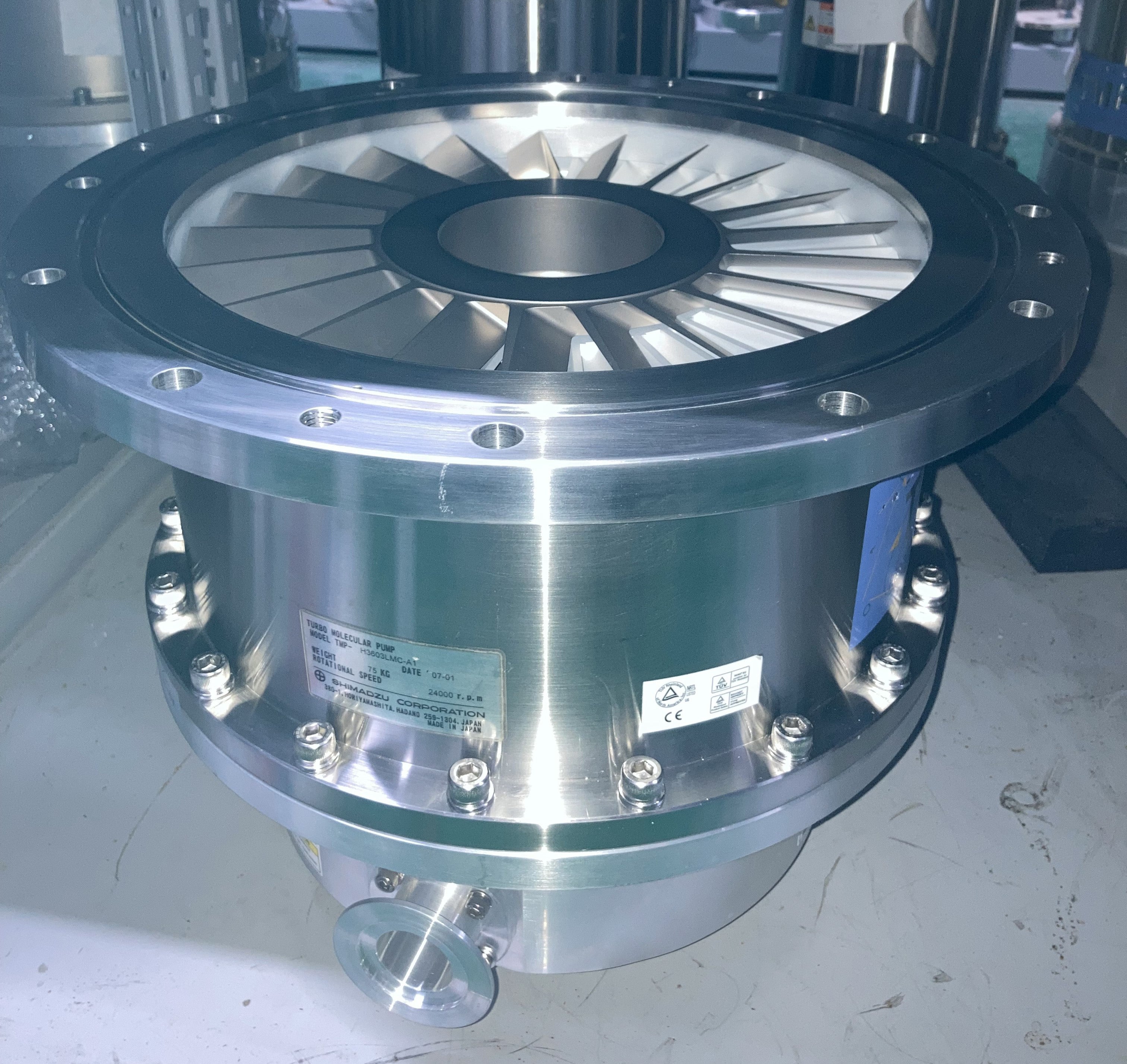 Shimadzu TMP H 3603 LMC A 1 Turbo Pump – Bridge Tronic Global