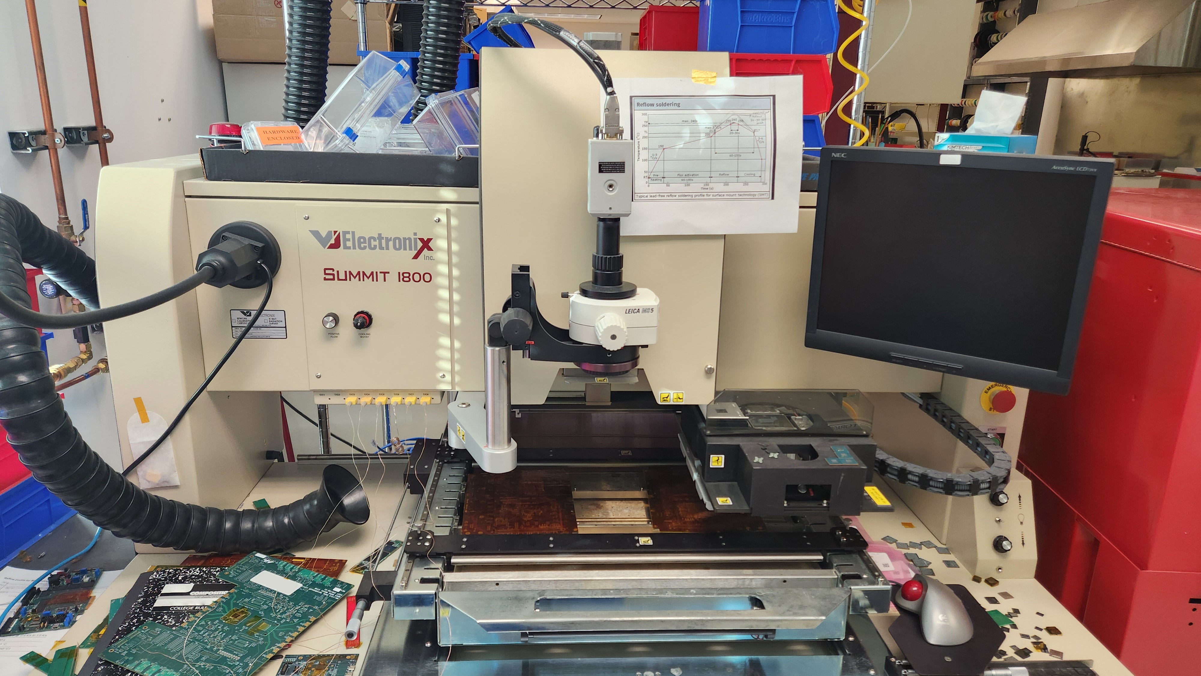 VJ Electronix Summit 1800 Rework System – Bridge Tronic Global