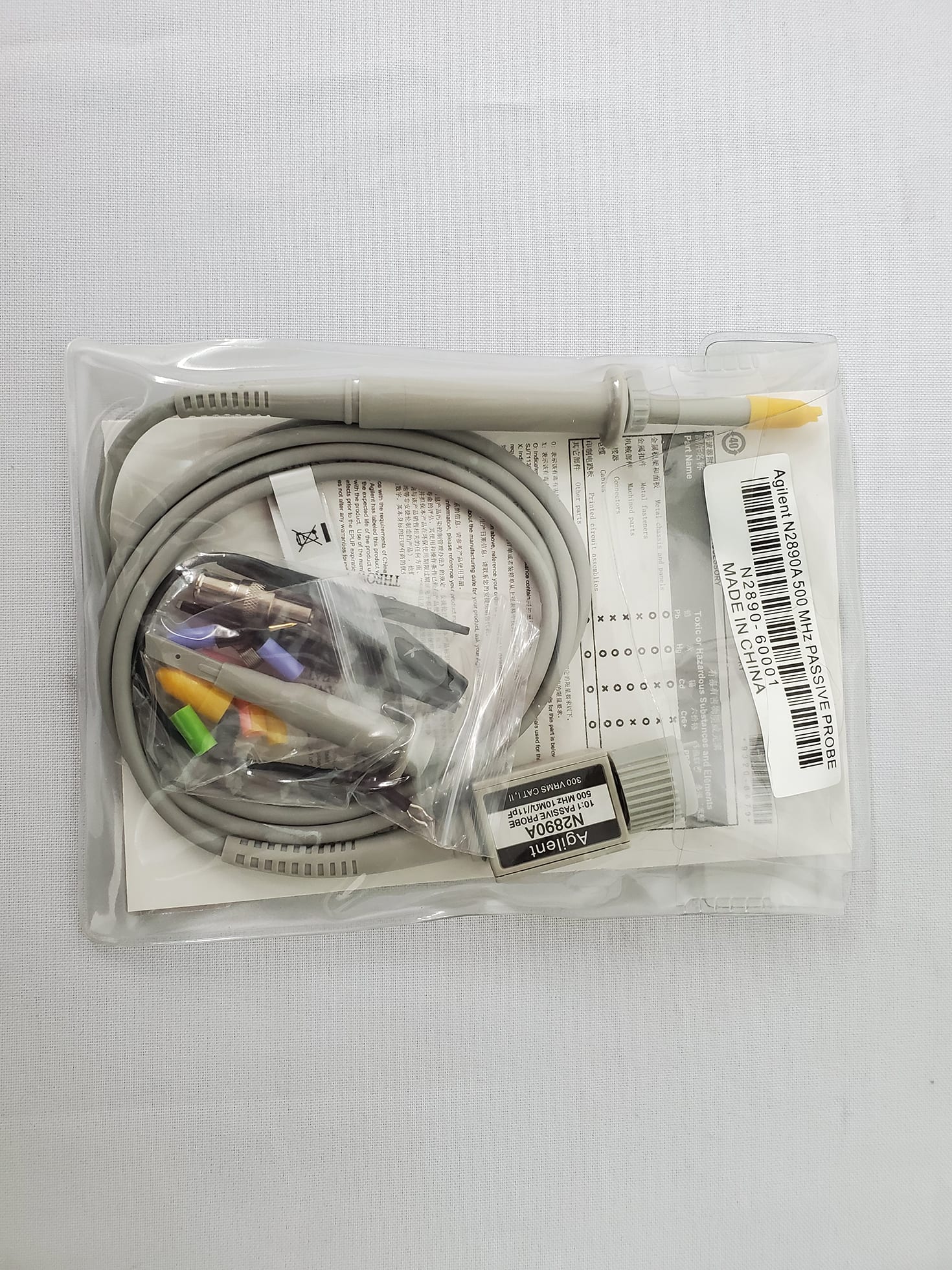 Agilent N 2890 A Passive Probe for Oscilloscope – Bridge Tronic Global
