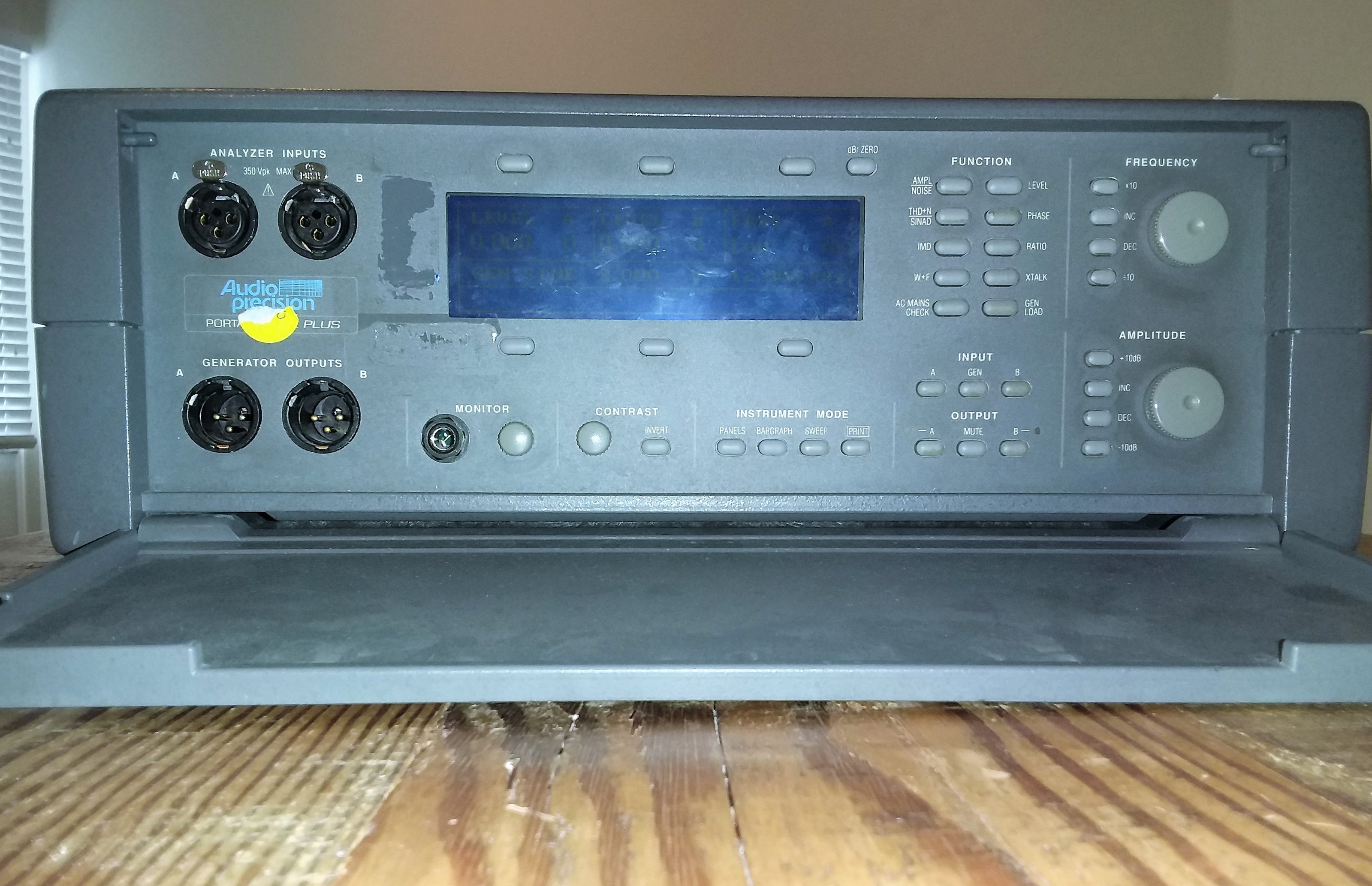 Audio Precision Portable One Plus Audio Analyzer – Bridge Tronic Global