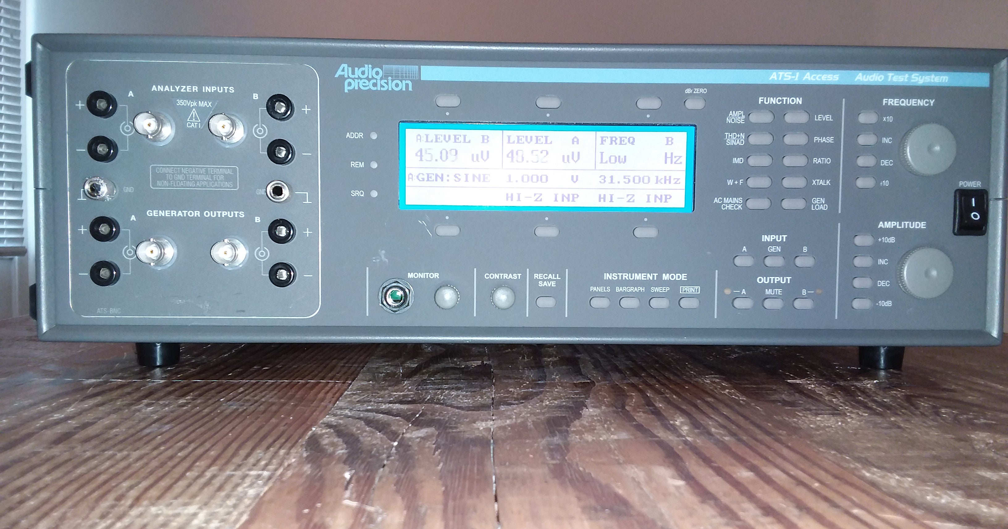 Audio Precision ATS 1 Audio Test System – Bridge Tronic Global
