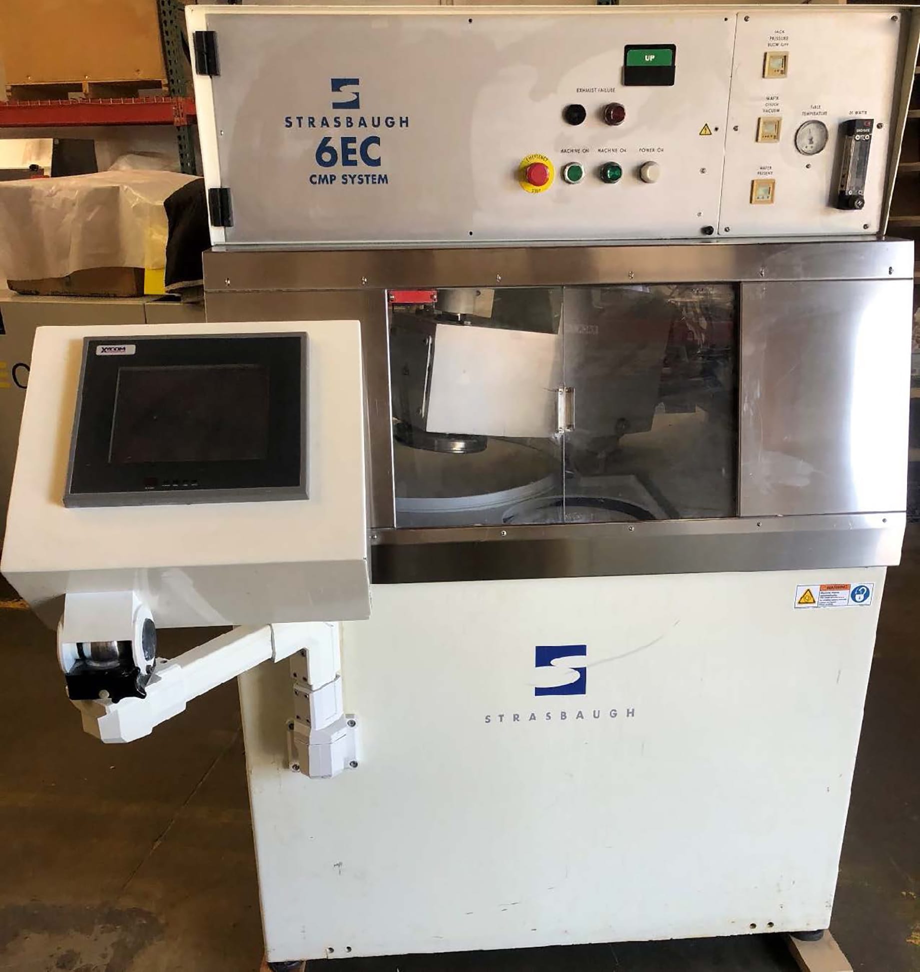 Strasbaugh 6 EC CMP (Chemical Mechanical Polisher) – Bridge Tronic Global