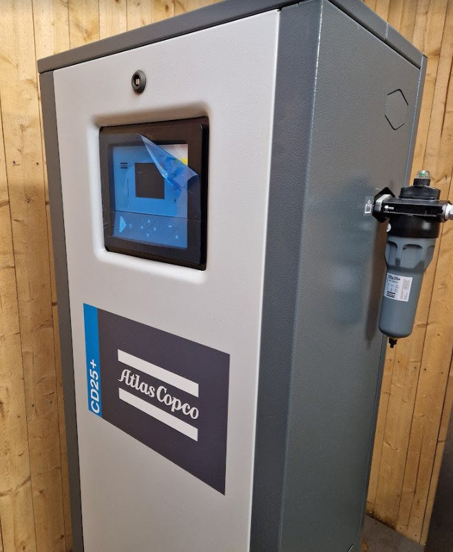 Atlas Copco CD 25 + Desiccant Air Dryer – Bridge Tronic Global
