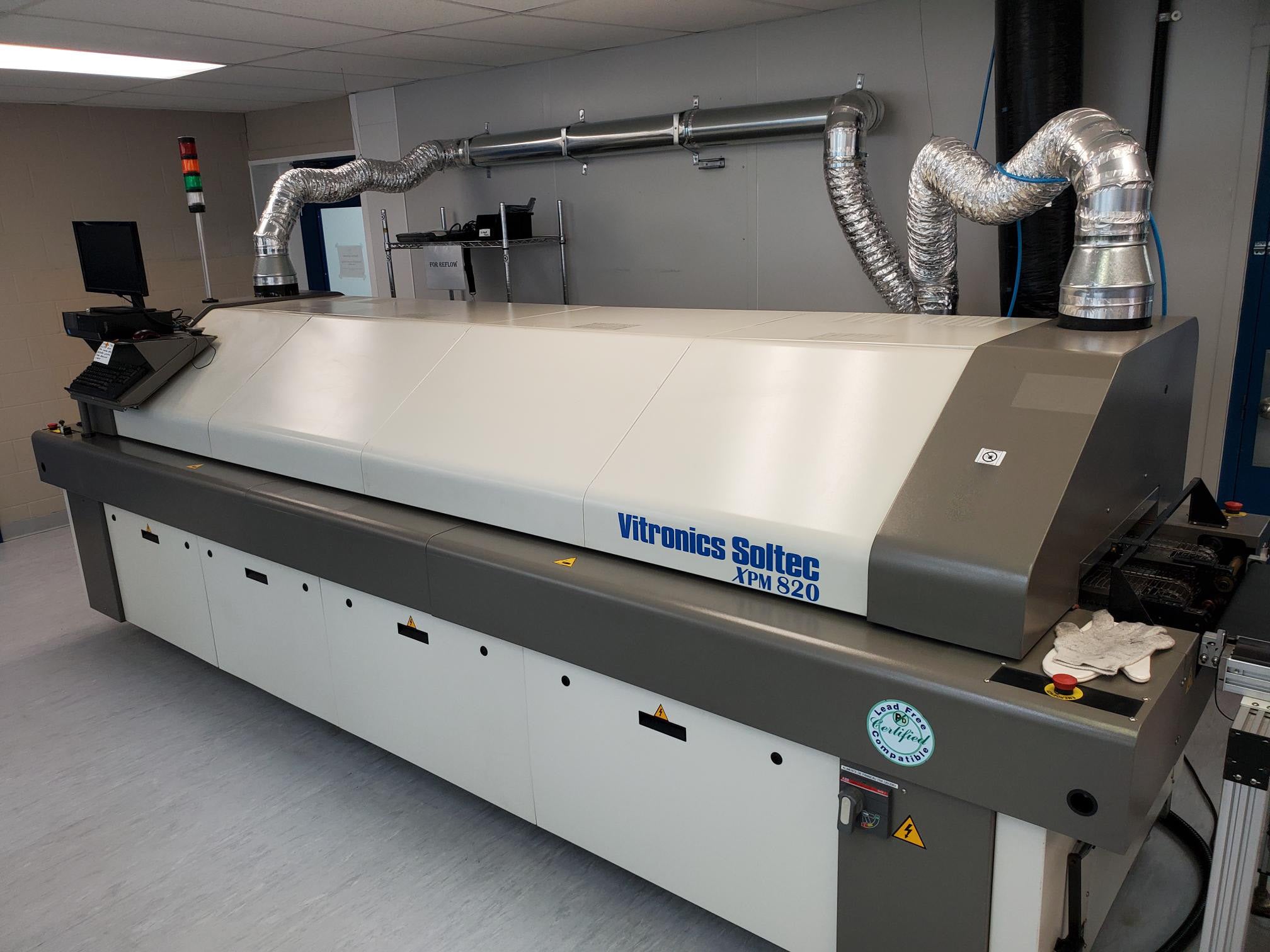 Vitronics Soltec XPM 820 Reflow Oven – Bridge Tronic Global
