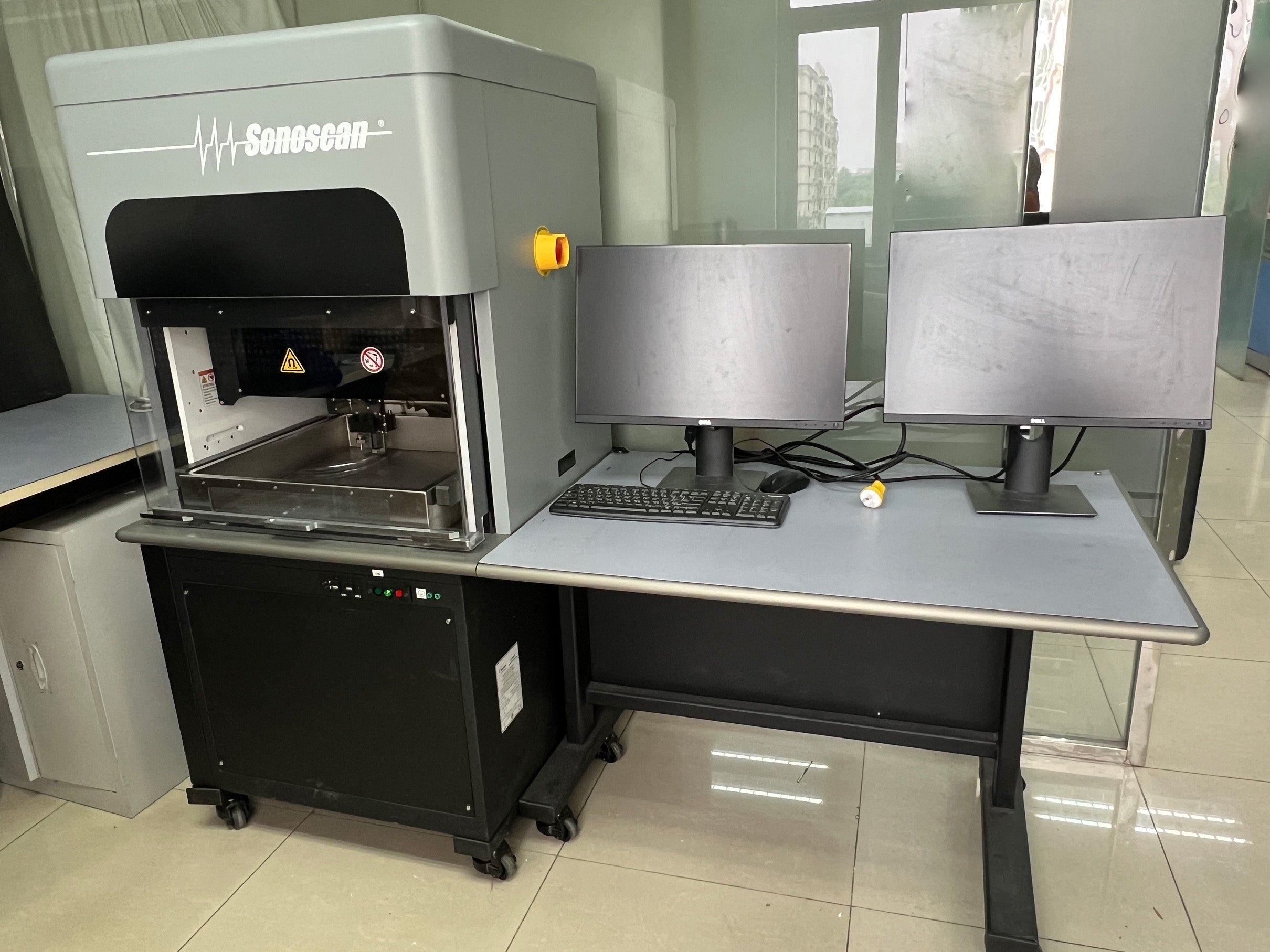 Nordson / Sonoscan D 9650 C-SAM Acoustic Microscope – Bridge Tronic Global