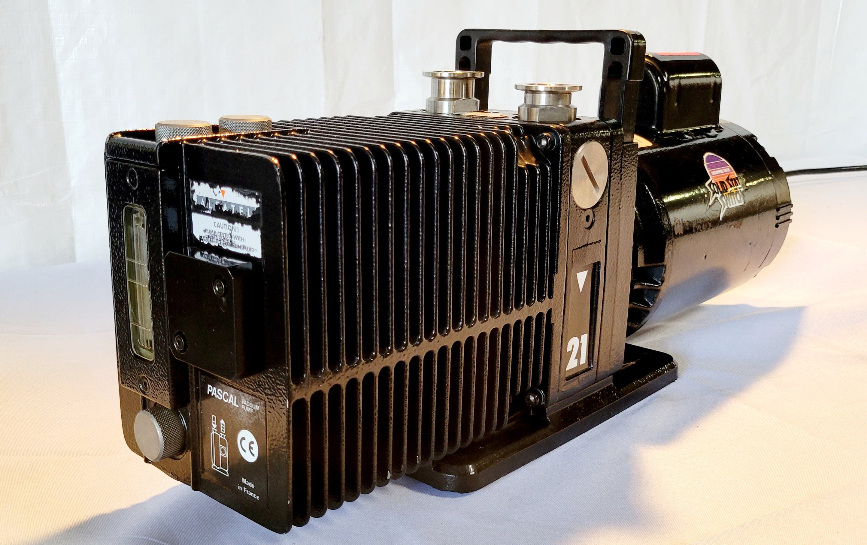 Alcatel 2021 CP Pascal Dual Stage Rotary Vacuum Pump – Bridge Tronic Global