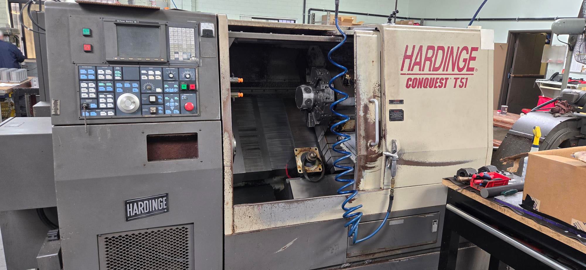 Hardinge Conquest T 51 Turning Machine – Bridge Tronic Global