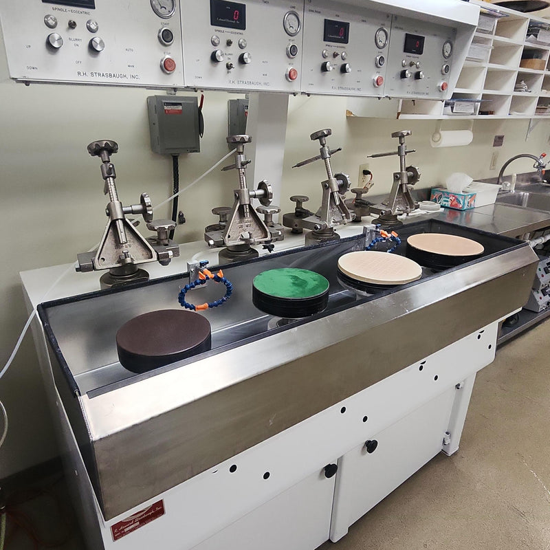 Strasbaugh 6 DE 4 Spindle Polisher – Bridge Tronic Global