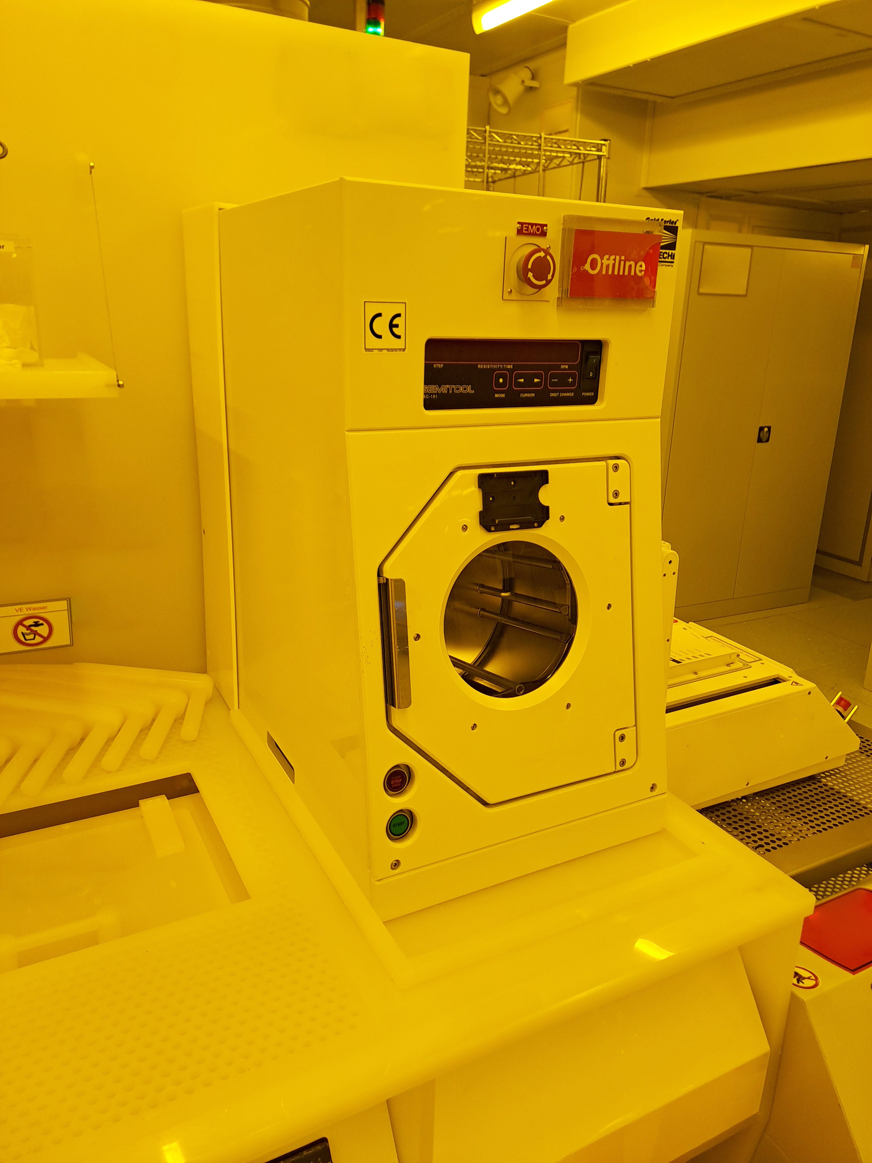 Semitool PSC 101 Spin Rinse Dryer (SRD) – Bridge Tronic Global