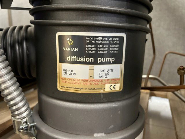 Varian VHS 250 Diffusion Pump – Bridge Tronic Global