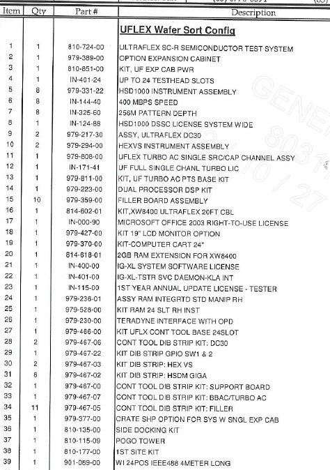 Teradyne Ultra Flex Tester – Bridge Tronic Global