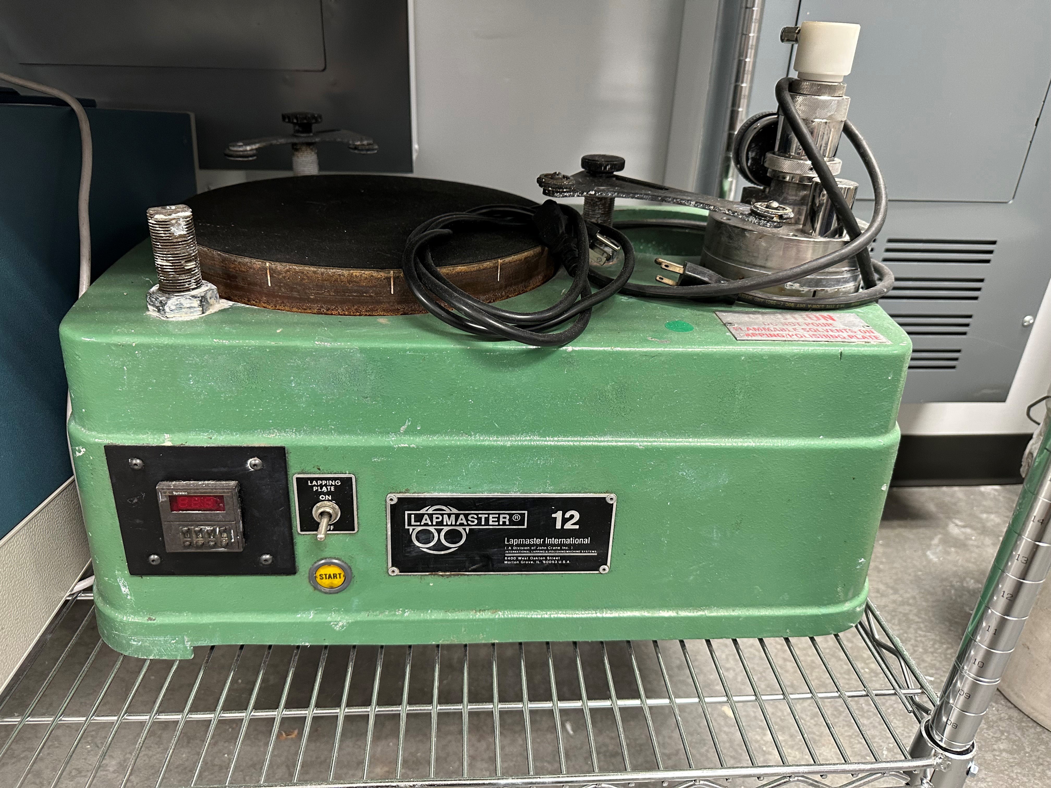 Lapmaster 12 Benchtop Lapping / Polishing Machine – Bridge Tronic Global