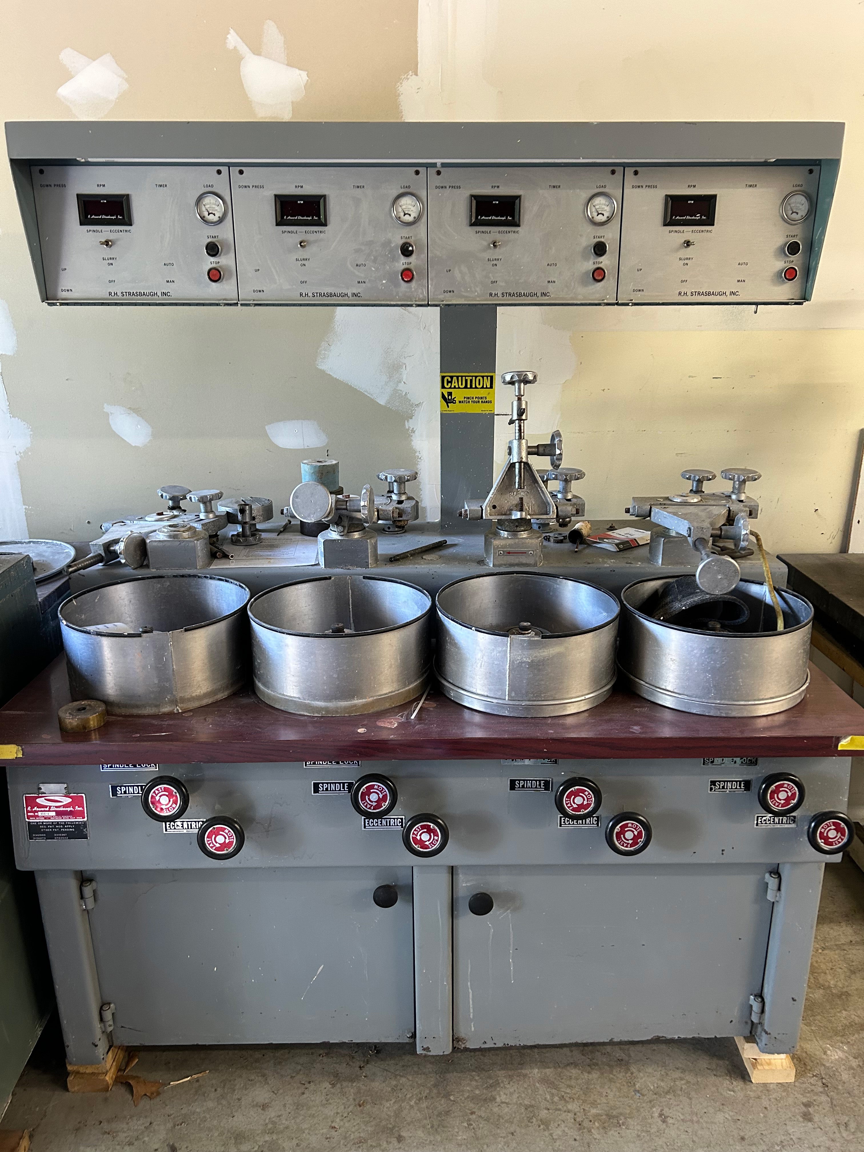 Strasbaugh 6 DE 4 Overam Spindle Polisher – Bridge Tronic Global