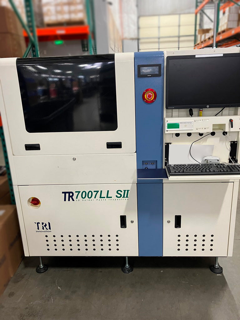 Test Research Inc (TRI) TR 7007 LL SII 3D Solder Paste Inspection Mach ...