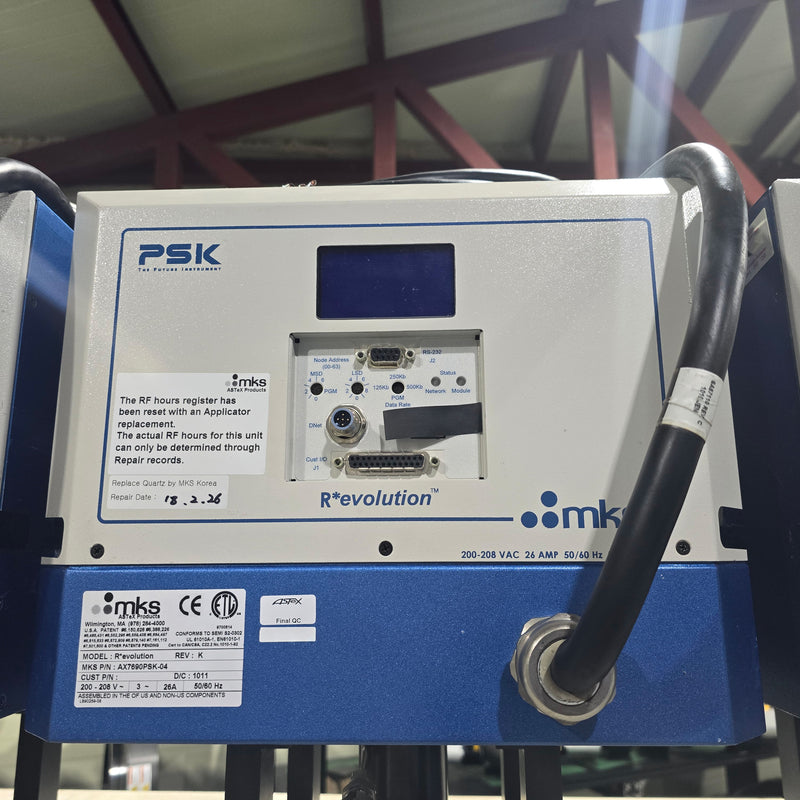 MKS AX 7690 PSK 04 RF Generator – Bridge Tronic Global