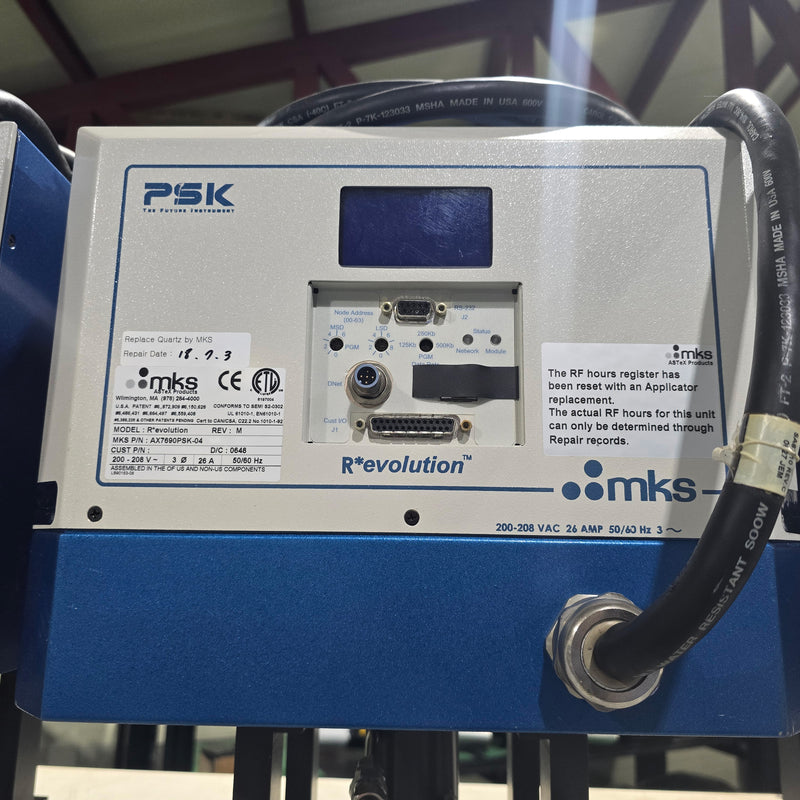 MKS AX 7690 PSK 04 RF Generator – Bridge Tronic Global