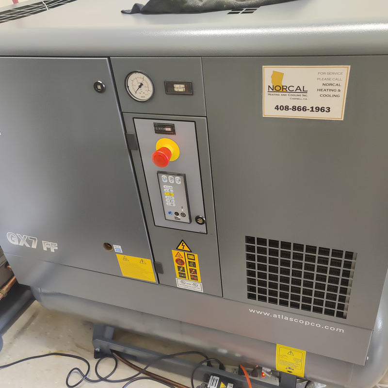 Atlas Copco GX 7 FF Compressor – Bridge Tronic Global