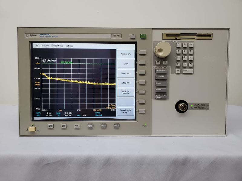 Agilent 86140 B Optical Spectrum Analyzer – Bridge Tronic Global