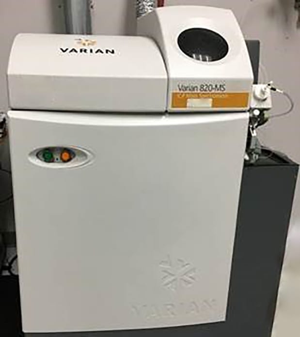 Varian 820 MS-ICP-MS (Mass Spectrometry Inductively Coupled Plasma Mas ...