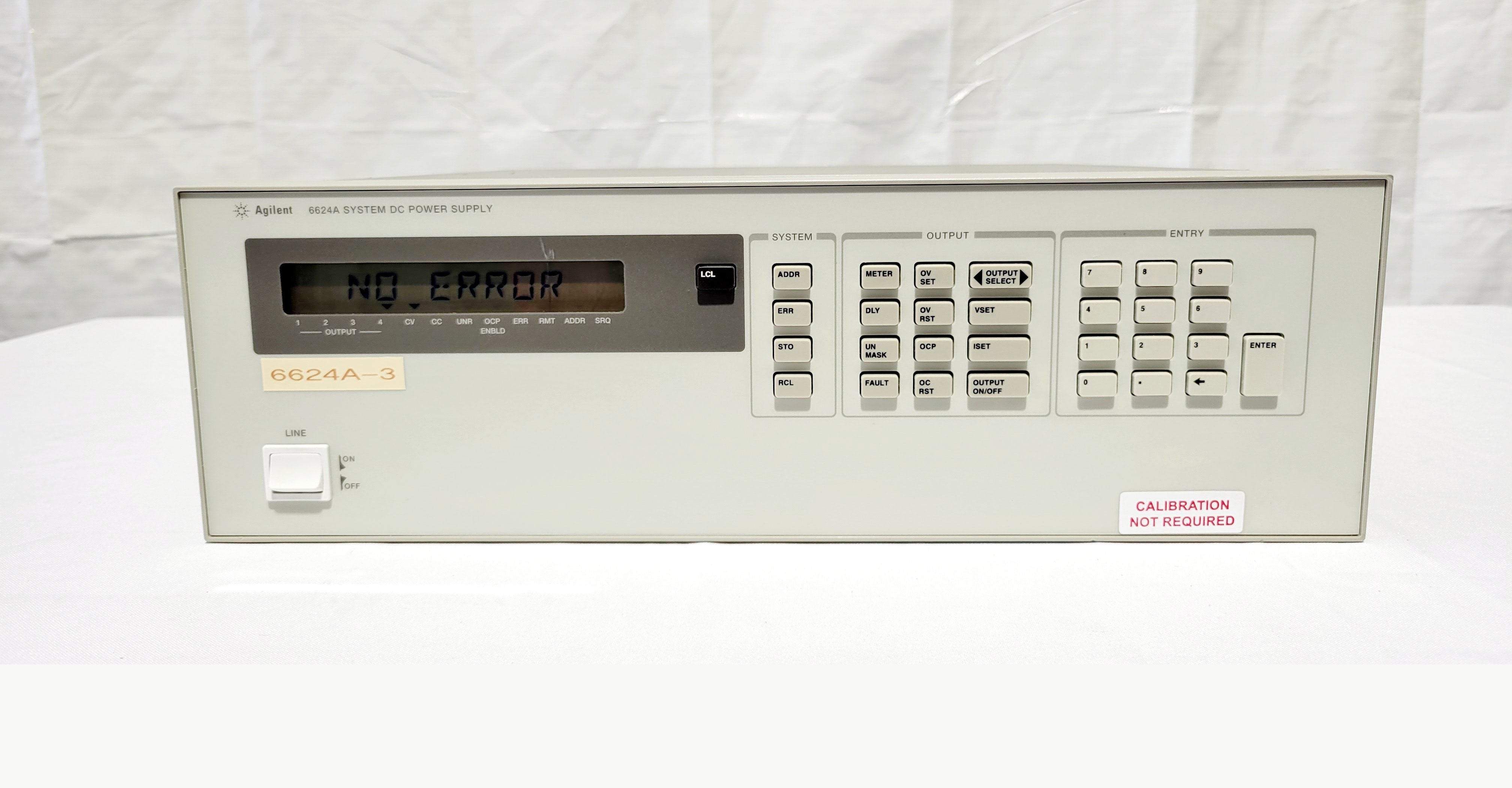 Agilent 6624 A DC Power Supply – Bridge Tronic Global