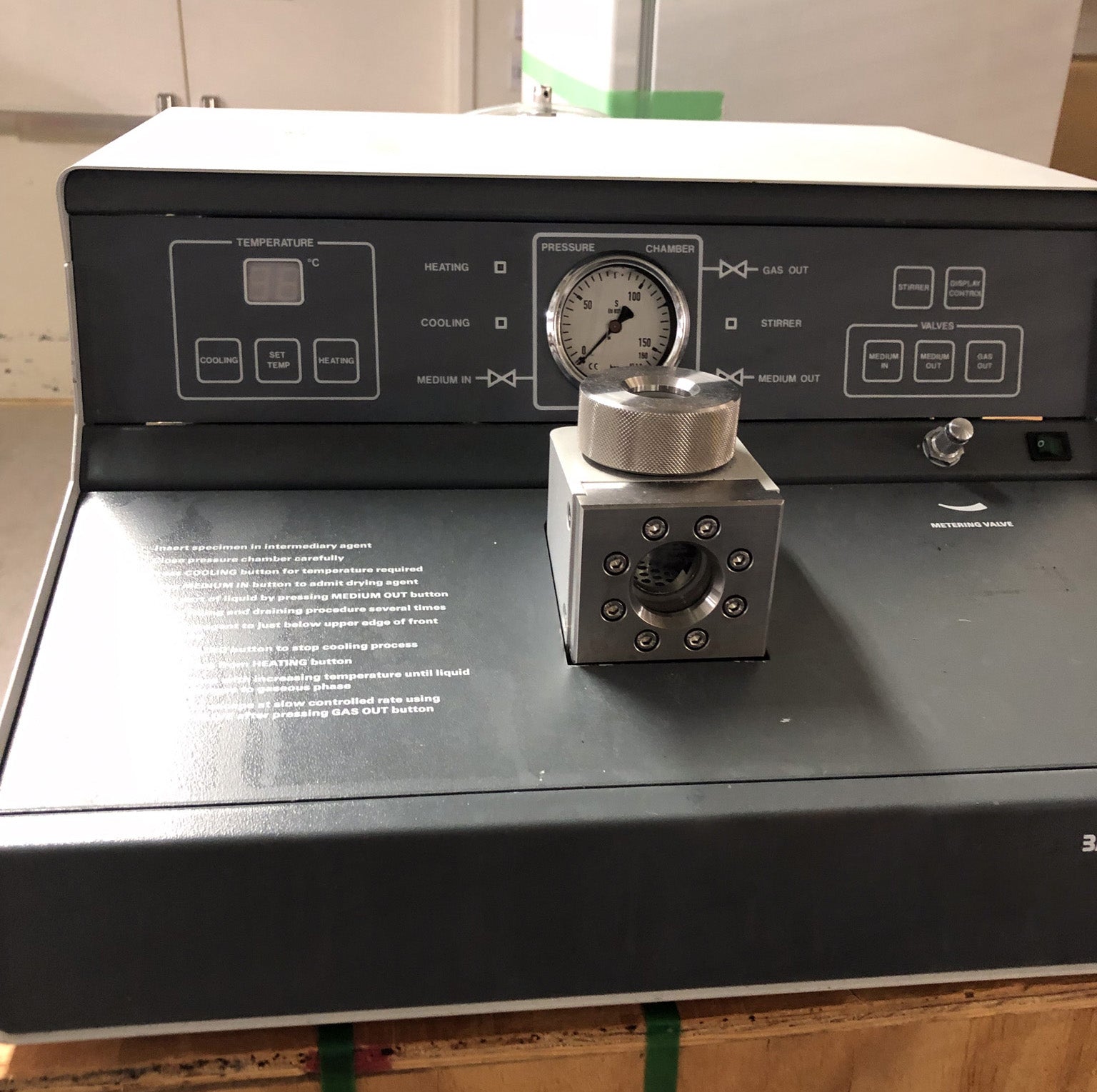 Bal-Tec Critical Point Dryer (CPD) – Bridge Tronic Global