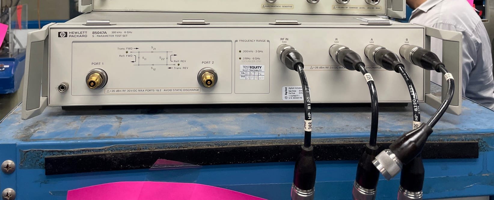 Agilent 85047 A Parameter Test Set – Bridge Tronic Global