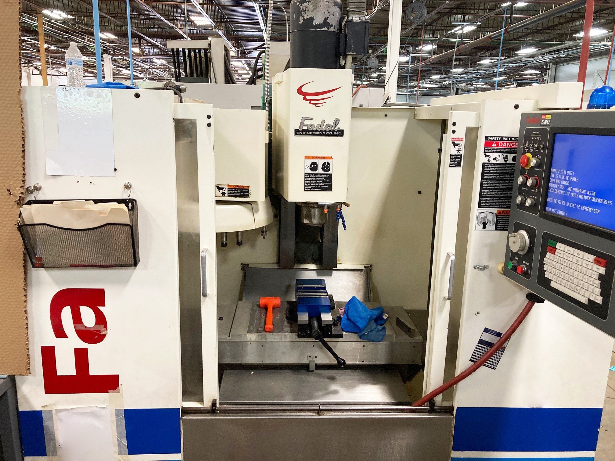 Fadal VMC 2216 CNC Vertical Machining Center – Bridge Tronic Global