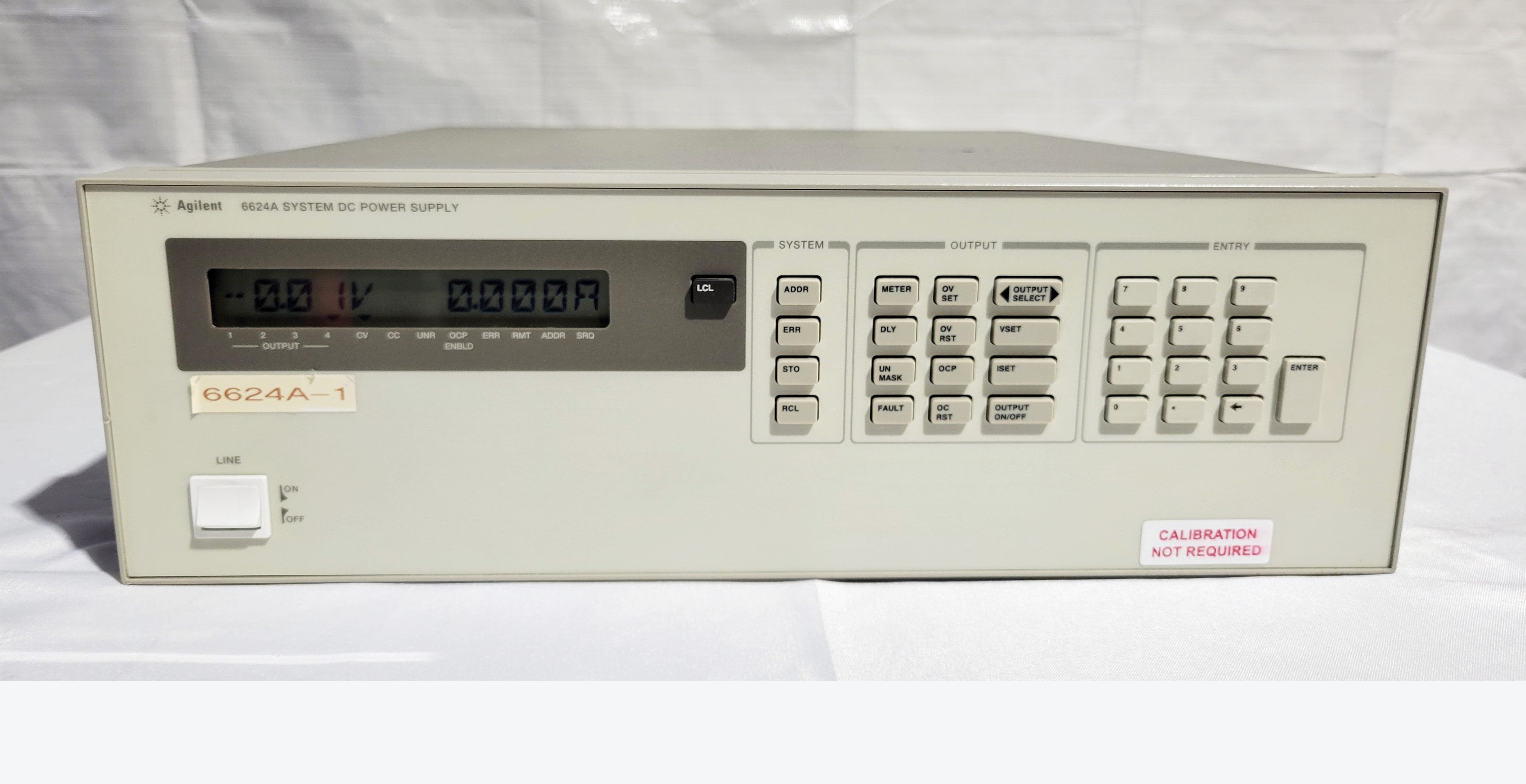 Agilent 6624 A DC Power Supply – Bridge Tronic Global
