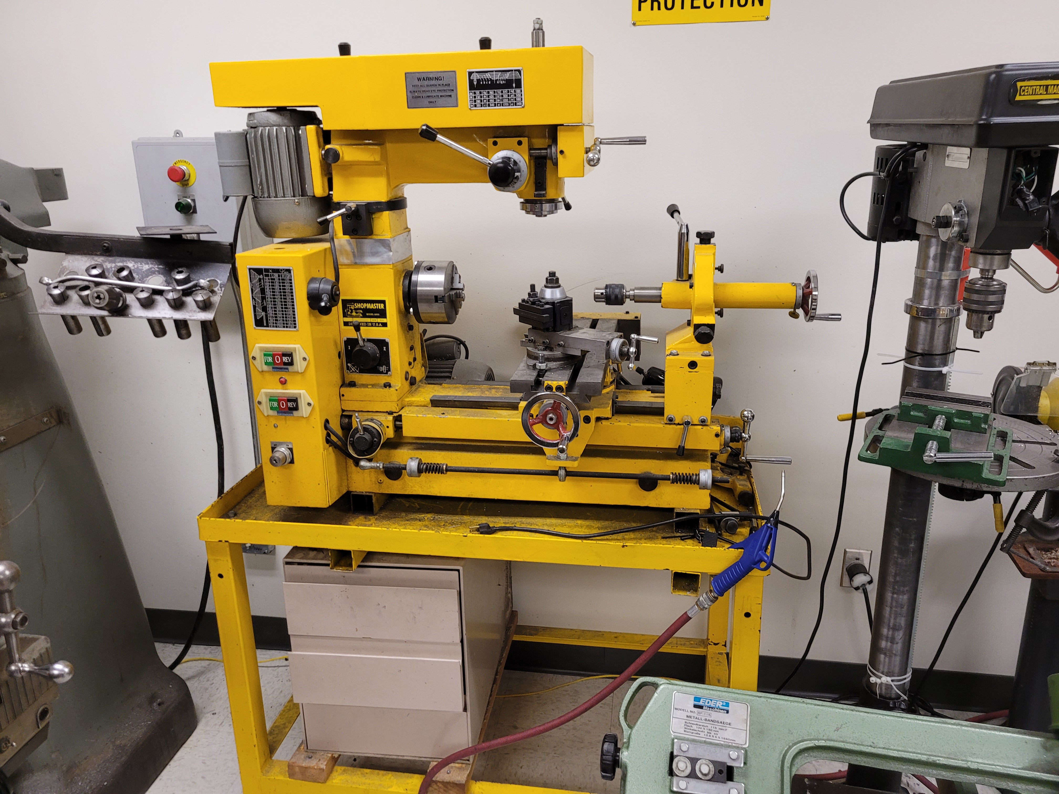 Shopmaster 2000 Lathe – Bridge Tronic Global