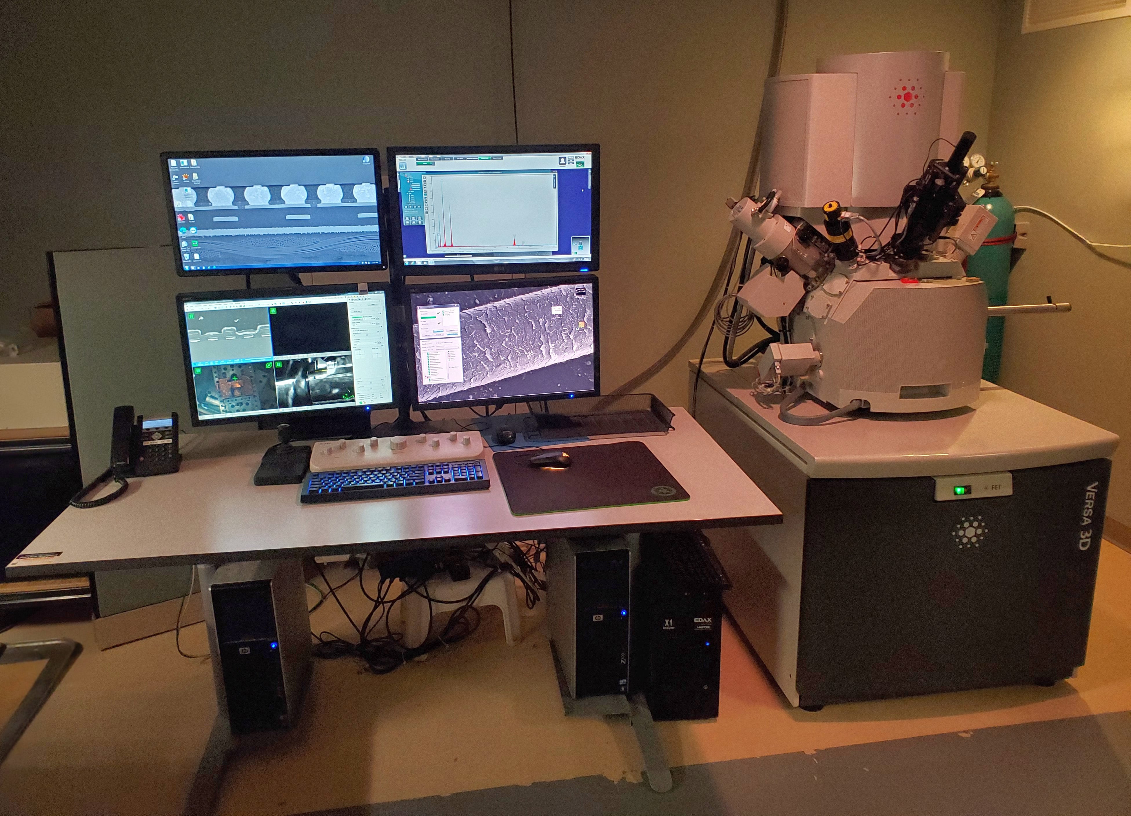 Thermo Fisher Scientific / FEI Versa 3 D Dual Beam FIB (Focused Ion Be ...