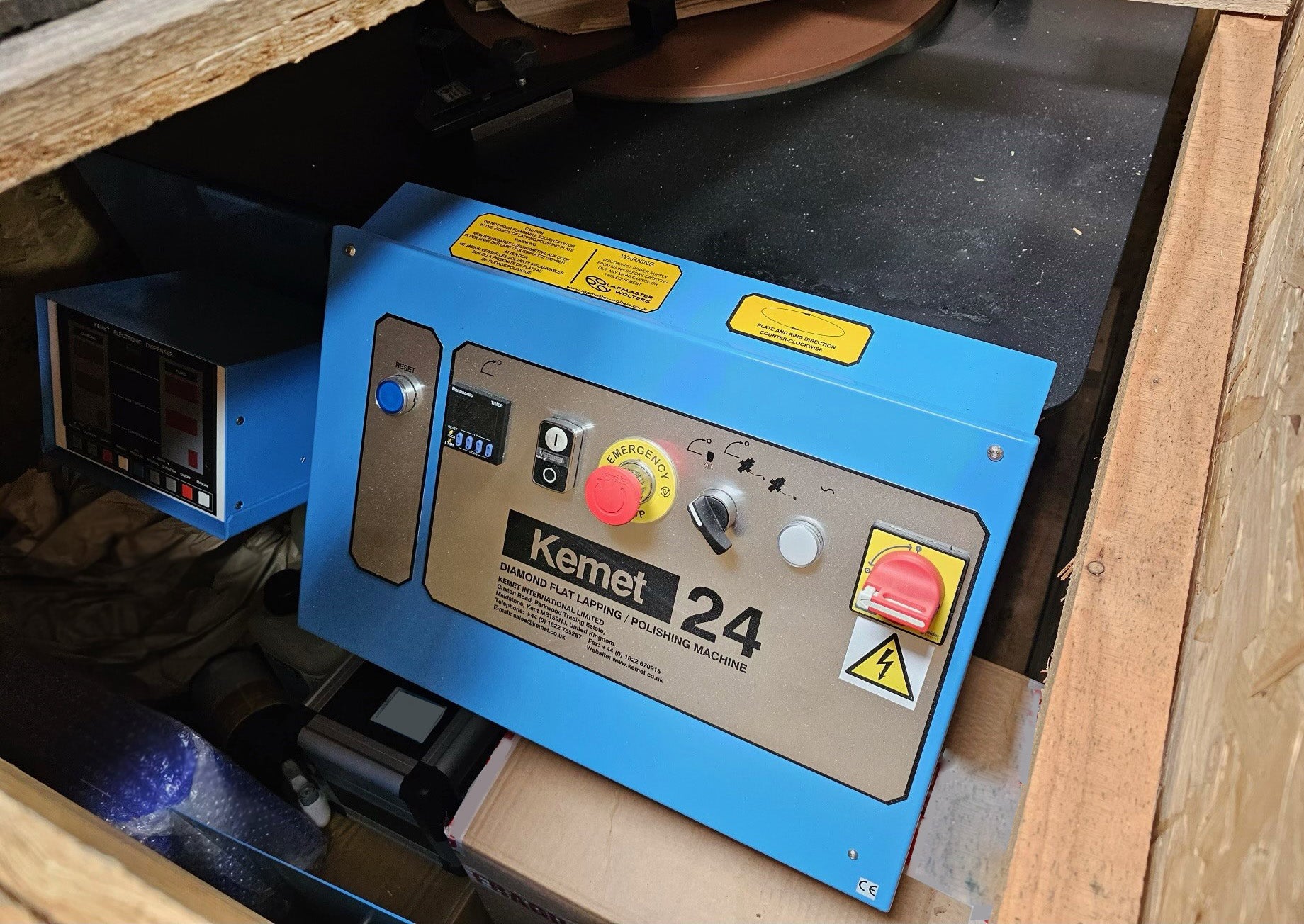 Kemet 24 Diamond Flat Lapping / Polishing Machine – Bridge Tronic Global