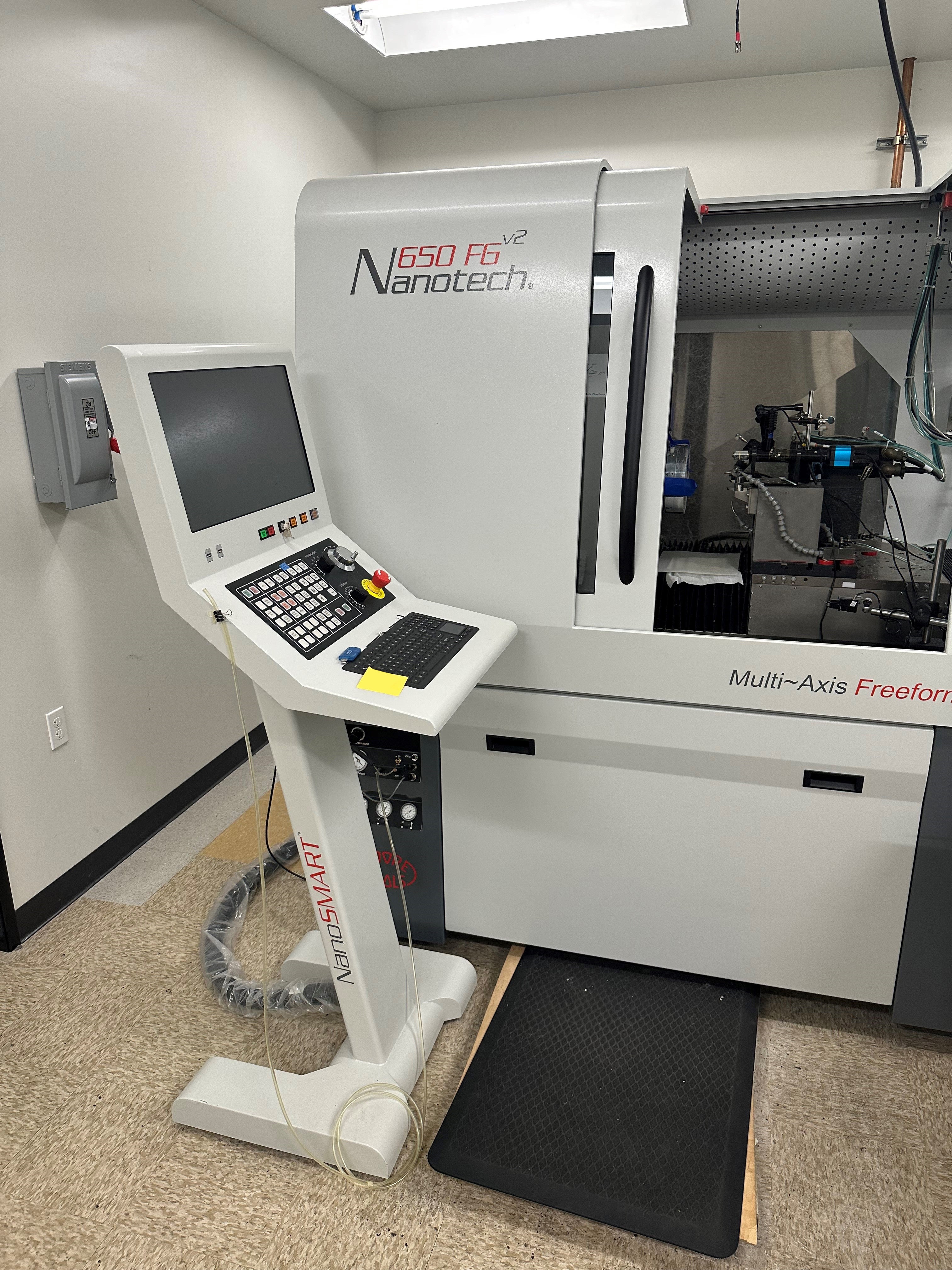 Moore Nanotechnology 650 FG V 2 Multi-Axis Freeform – Bridge Tronic Global