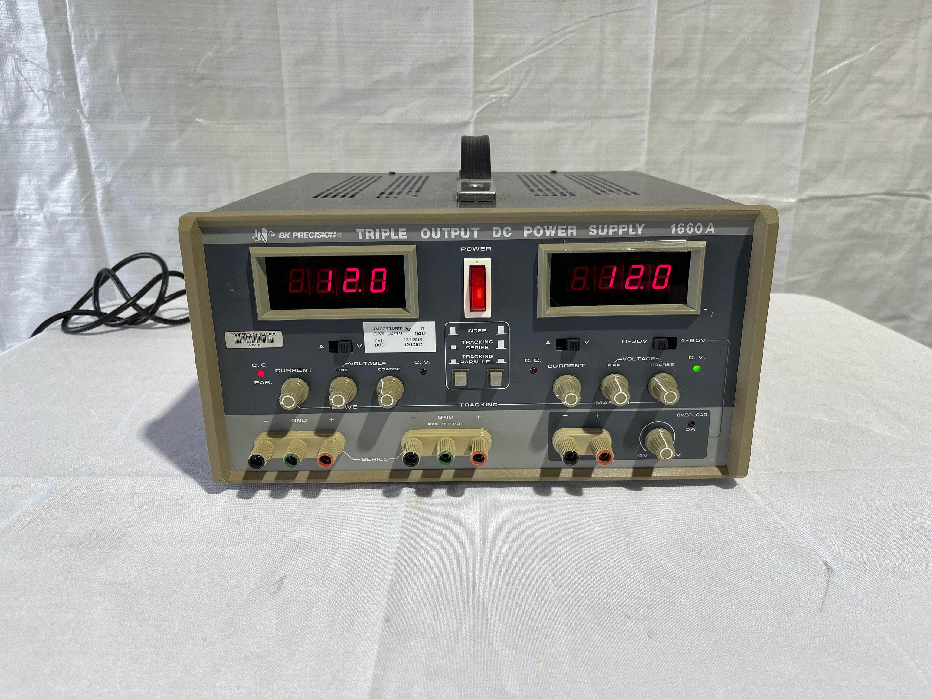 BK Precision 1660 A DC Power Supply – Bridge Tronic Global