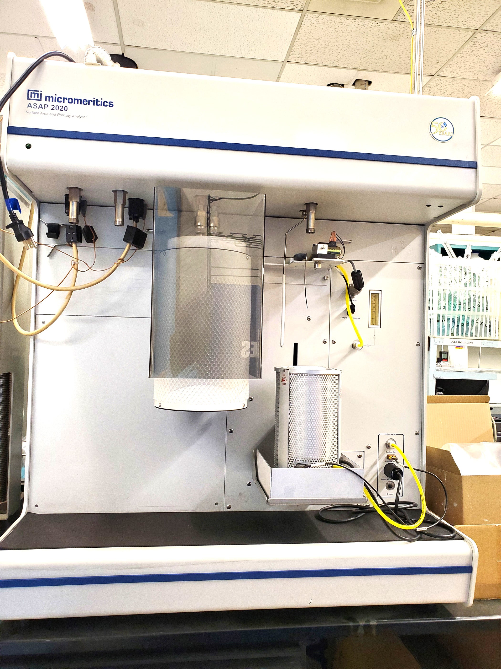 Micromeritics ASAP 2020 Surface Area and Porosity Analyzer – Bridge ...