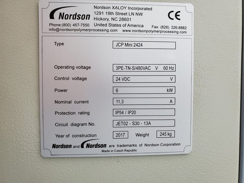 Nordson JCP Mini 2424 Cleaner – Bridge Tronic Global