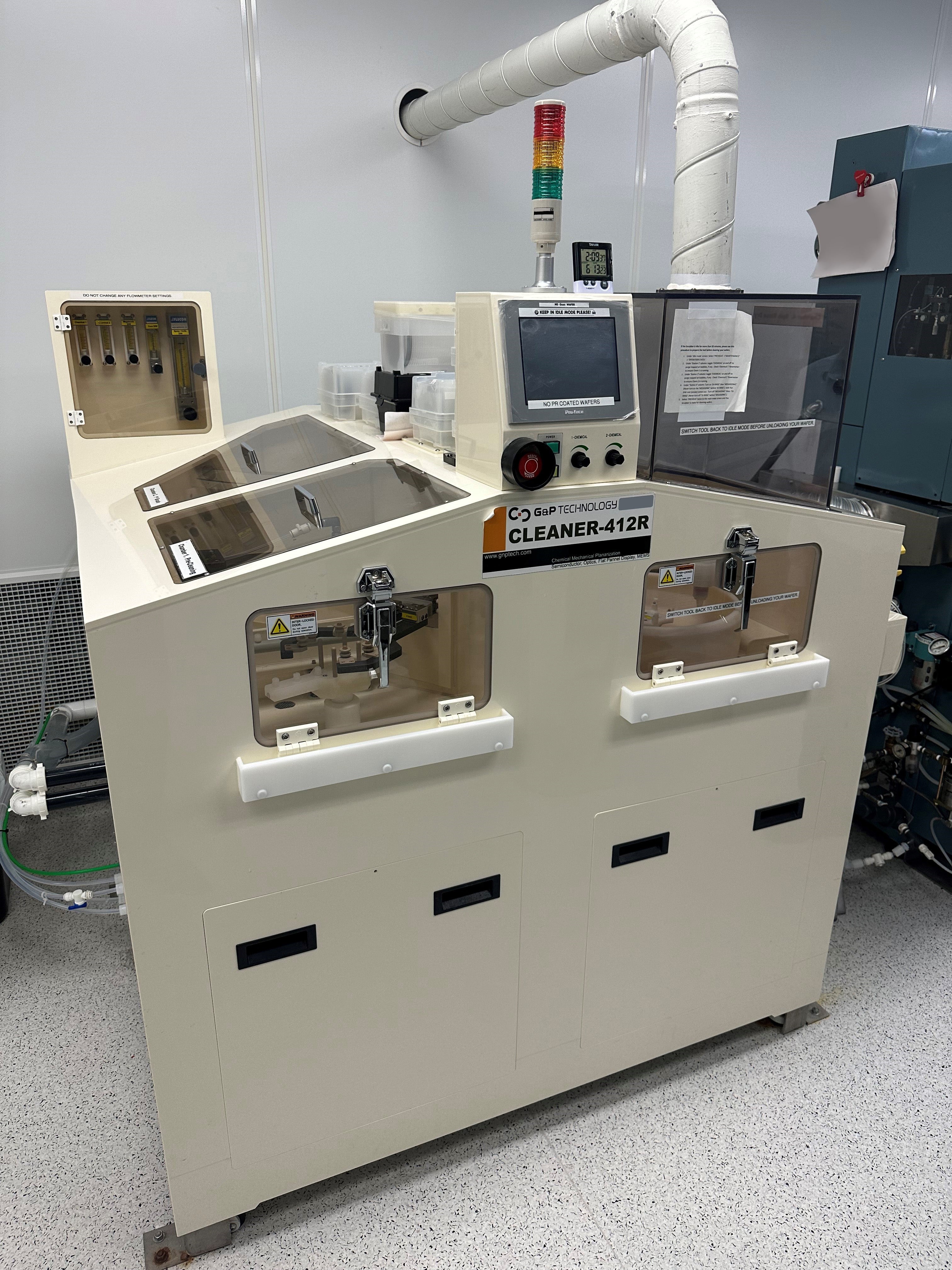 Gap Technology 412 R Post CMP Scrubber (Chemical Mechanical Polisher ...