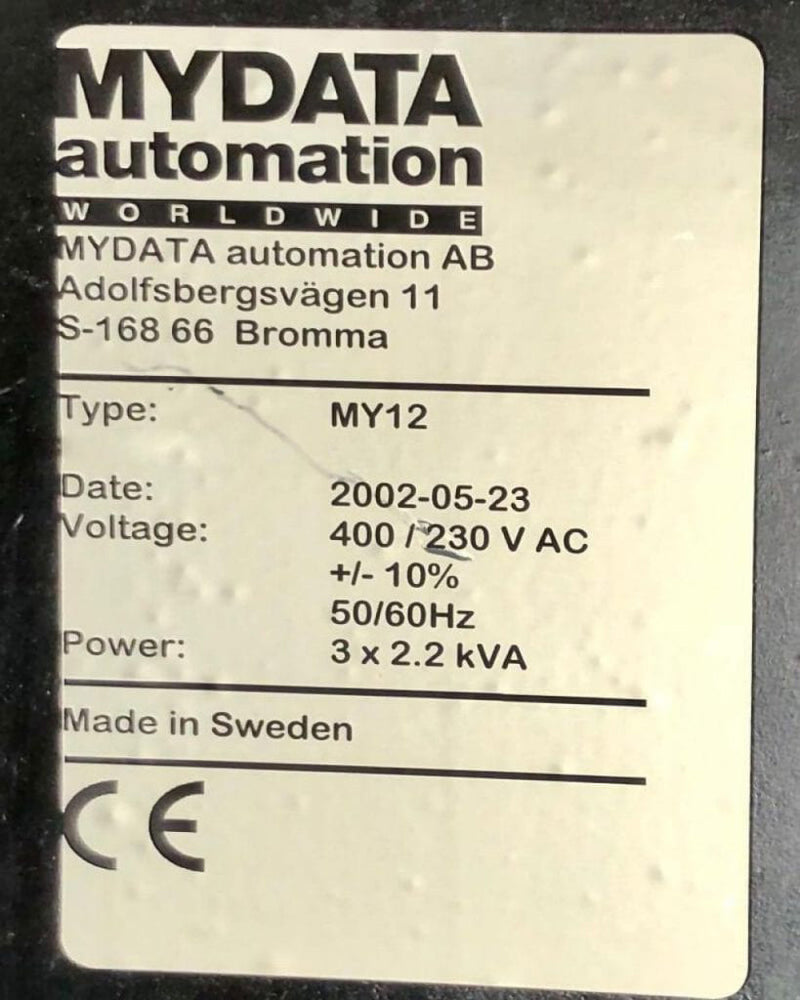 MyData MY 12 Pick and Place – Bridge Tronic Global