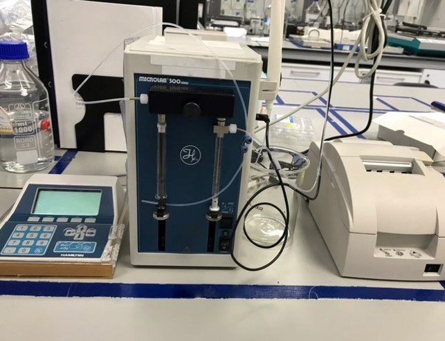 Hamilton Microlab 500 Syringe Dispenser – Bridge Tronic Global