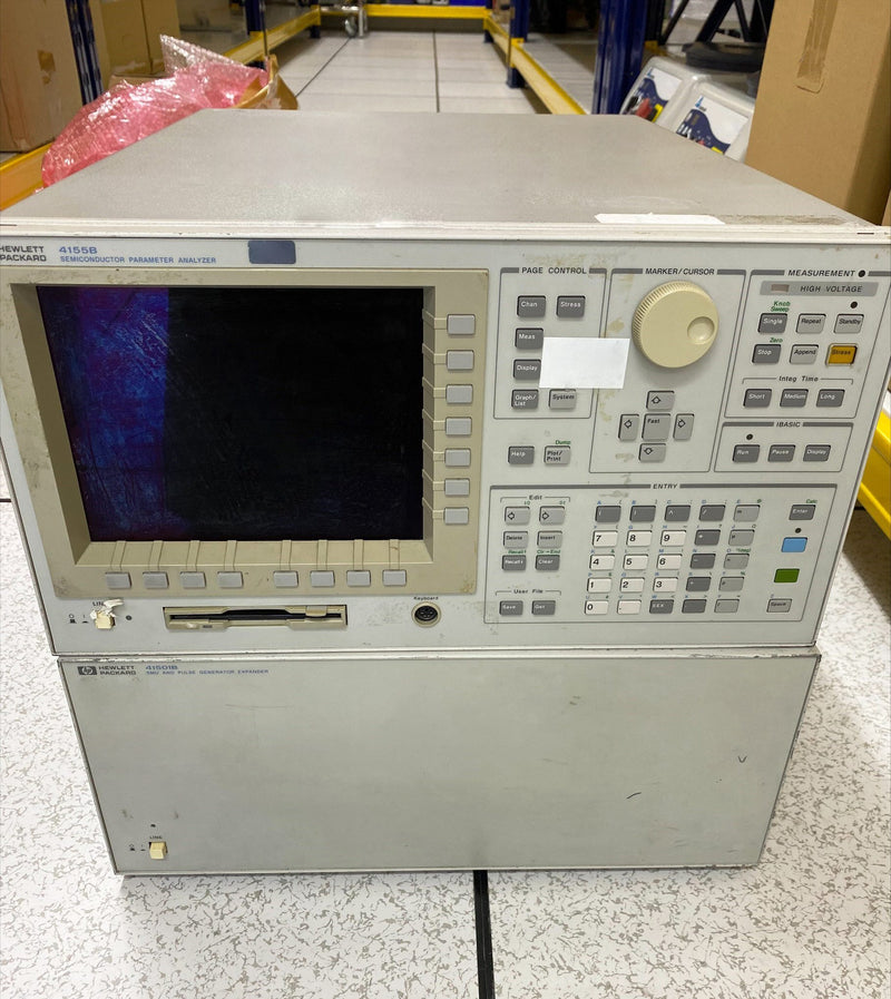 Keysight / Agilent 4155 B Semiconductor Parameter Analyzer – Bridge ...