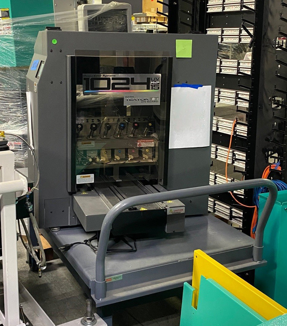 Direct Color Systems 1024 UV MVP 15 Flatbed Printer – Bridge Tronic Global