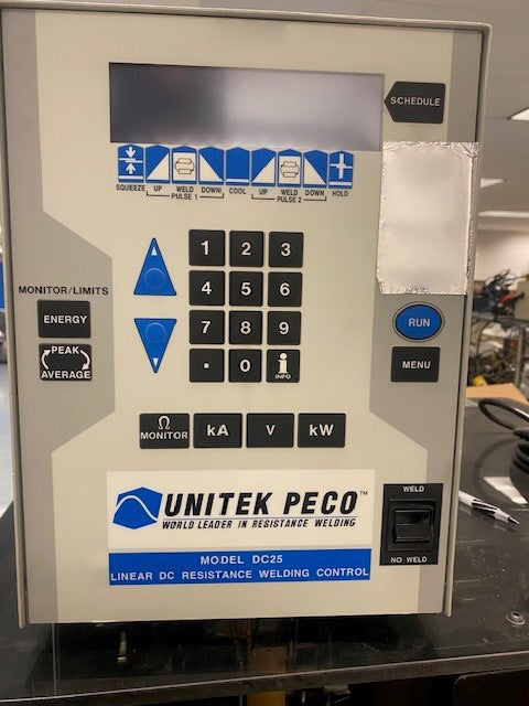 Unitek DC 25 Linear DC Resistance Welding Control – Bridge Tronic Global