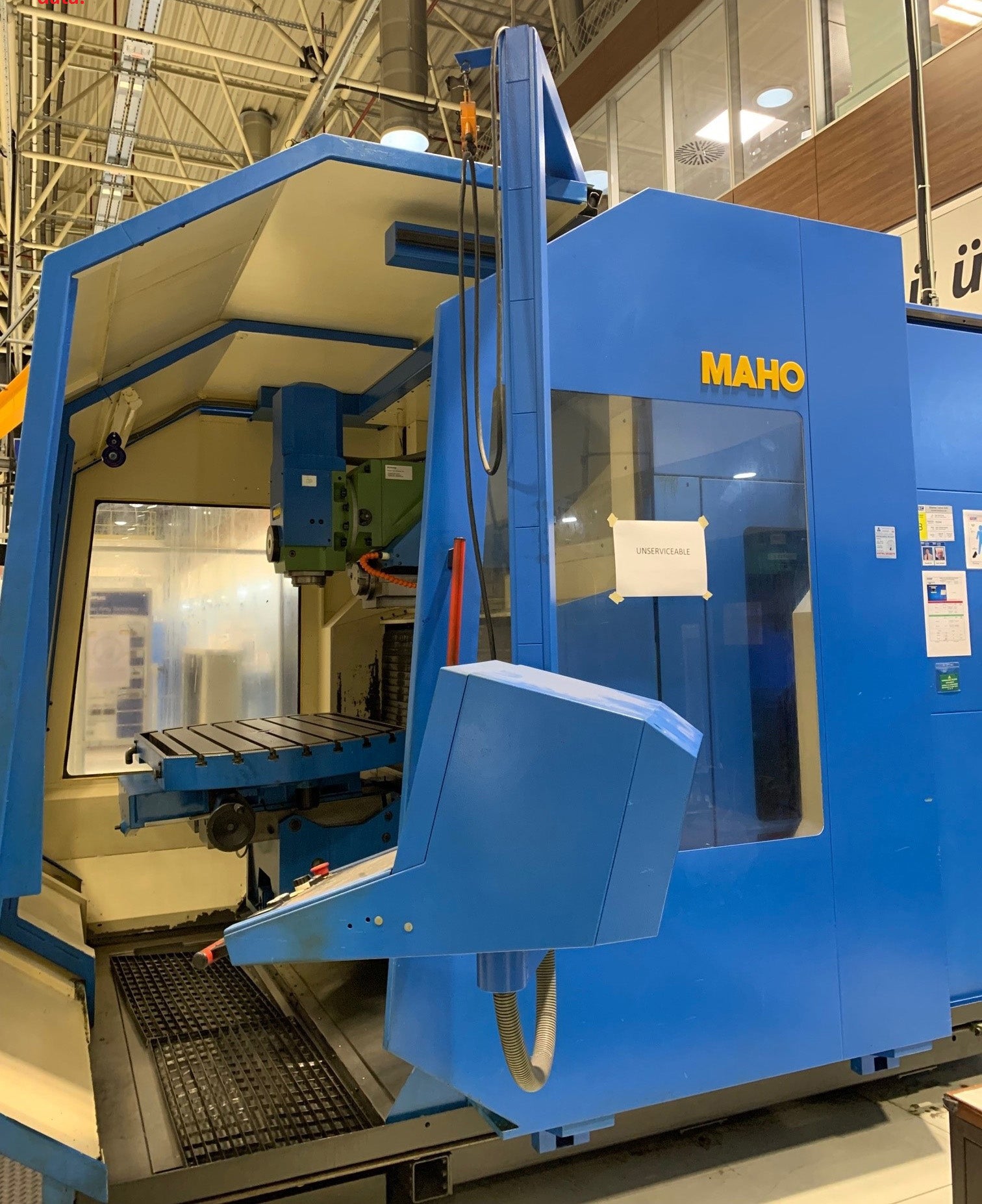 Maho 1000 C Milling Machine – Bridge Tronic Global