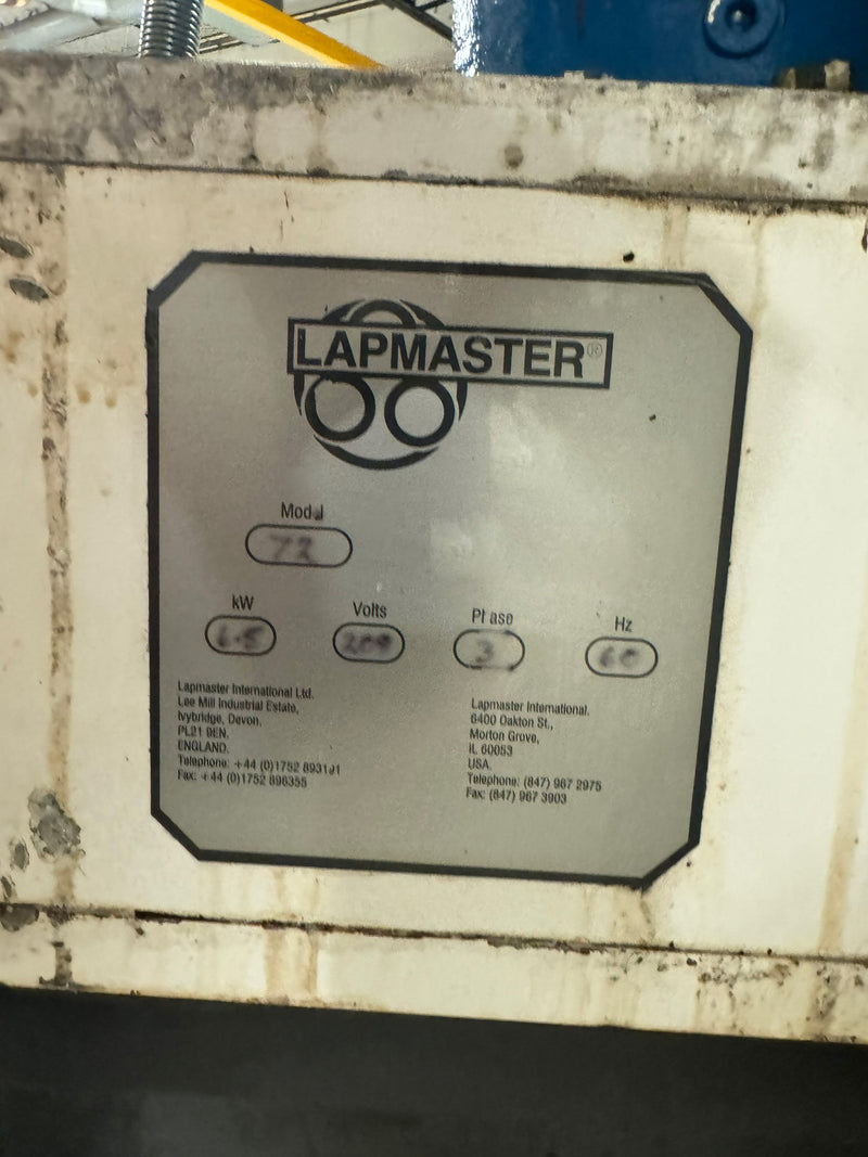 Lapmaster 72 Continuous Polisher – Bridge Tronic Global