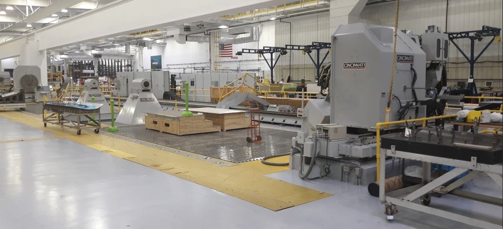 Cincinnati Viper 3000 CNC Fiber Placement – Bridge Tronic Global