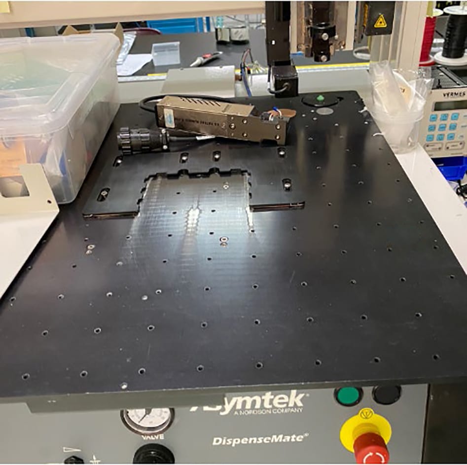 Asymtek D 585 Tabletop Dispenser – Bridge Tronic Global