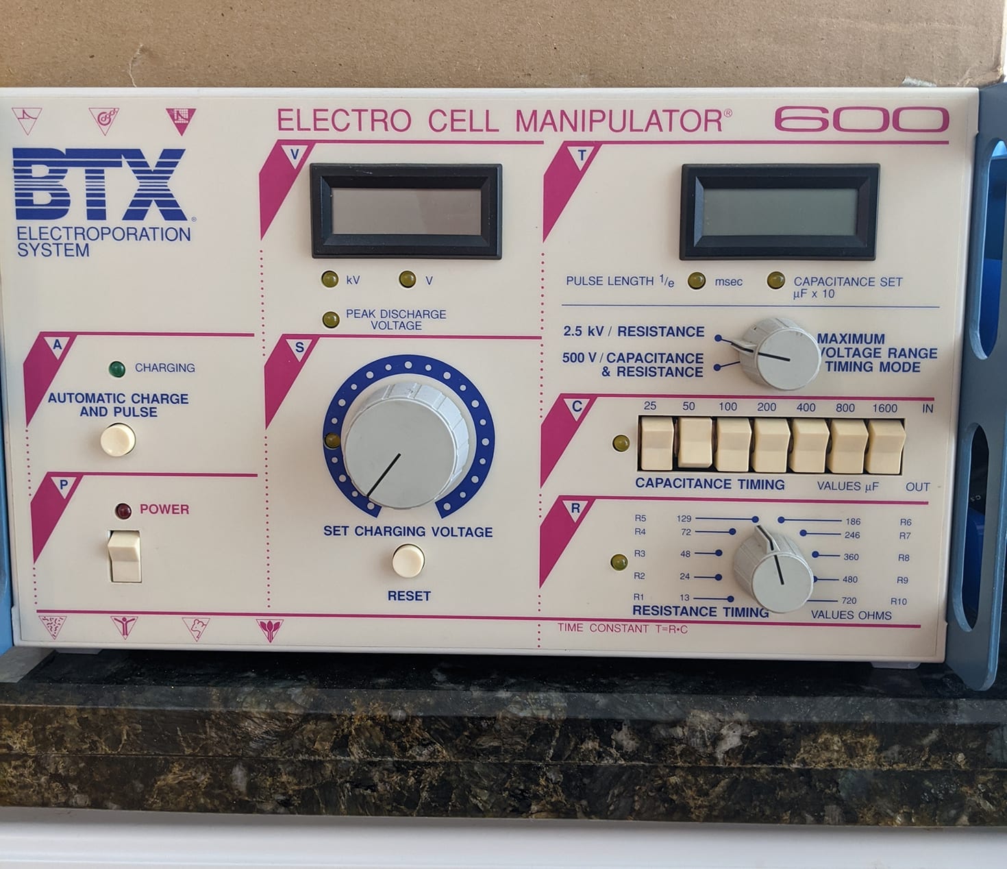 BTX 600 Electroporation Electrocell Manipulator system – Bridge Tronic ...